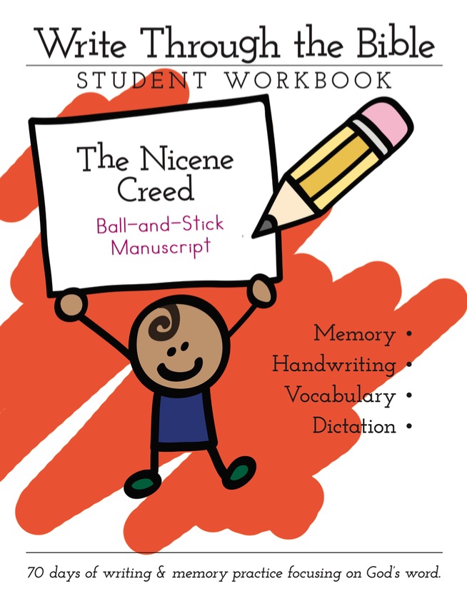 Nicene Creed: Ball-and-Stick Manuscript Edition - Intoxicated on Life Store