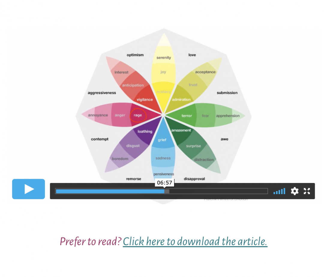 Emotions color wheel overview - jpklo