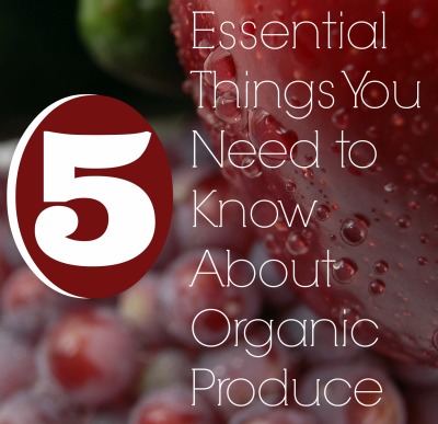 5 Essential Things Your Need to Know About Organic Produce