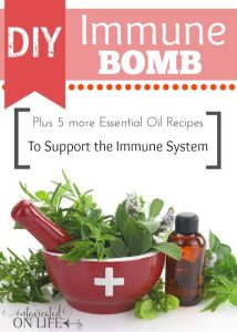 DIY Immune Bomb plus 5 Immune System Supporting Recipes
