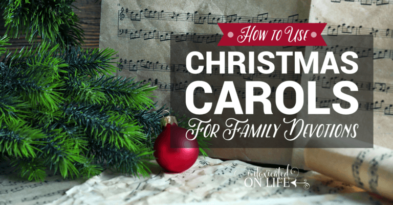 How to Use Christmas Carols for Family Devotions