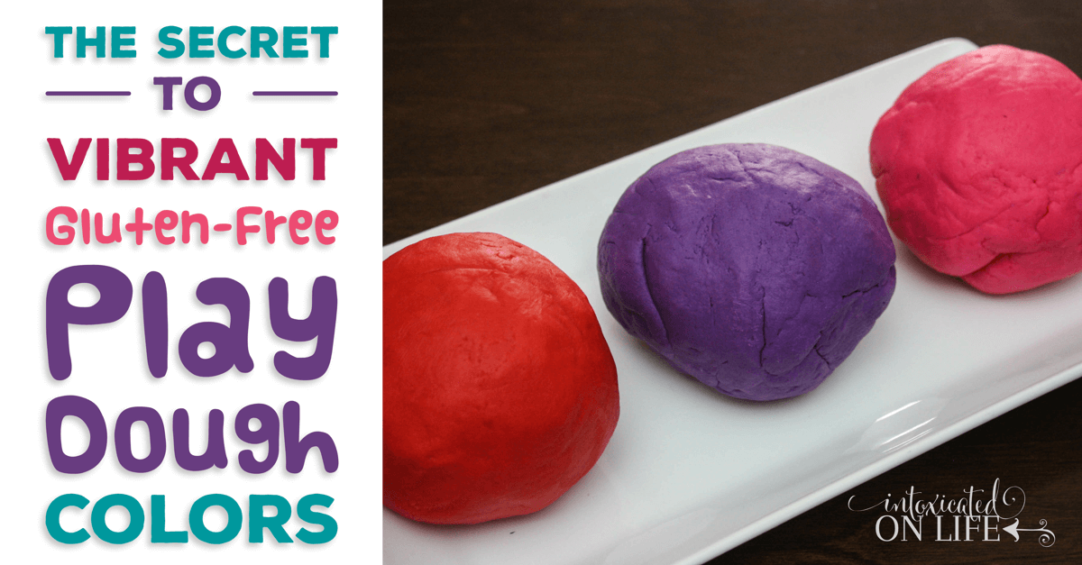 The Secret to Vibrant Gluten-Free Play-Dough Colors