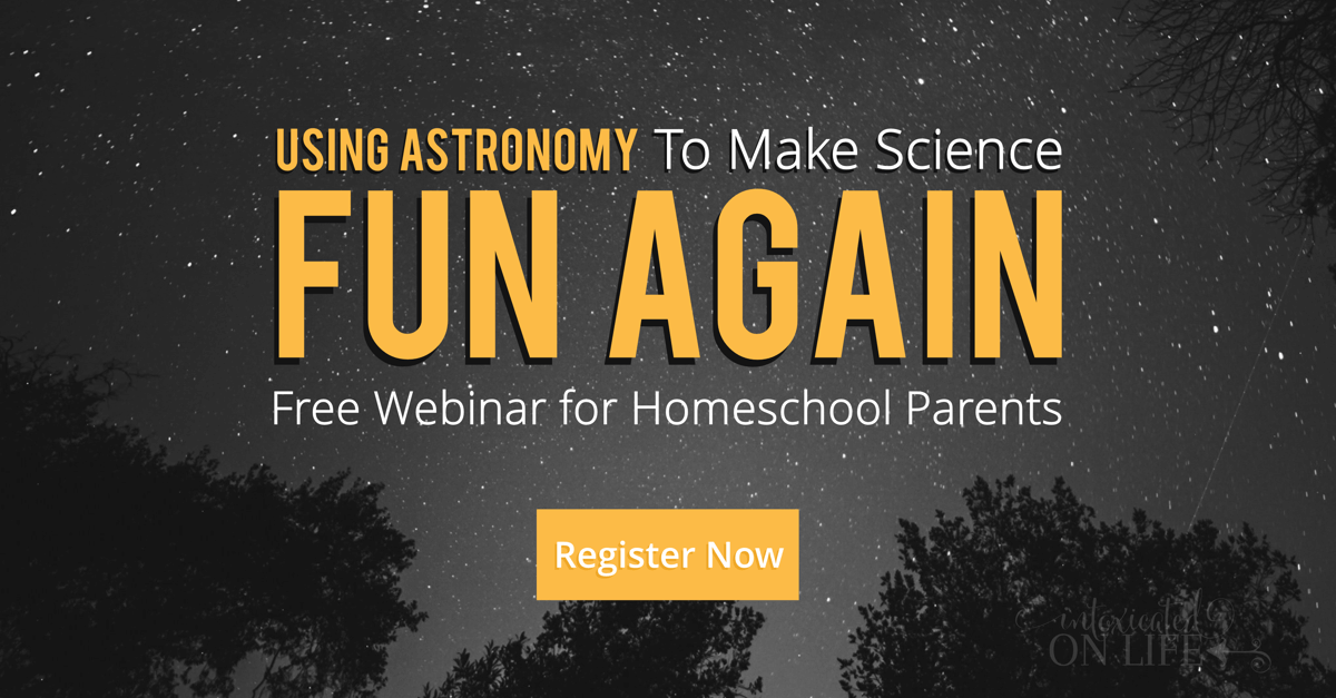 Free Webinar: Using Astronomy to Make Science Fun Again!