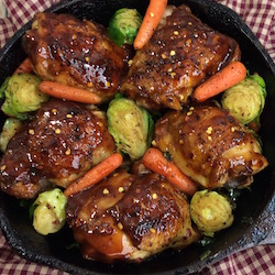 Mouthwatering Sweet Fire Skillet Dinner