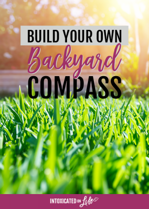 Homeschool Science: How to Build Your Own Backyard Compass